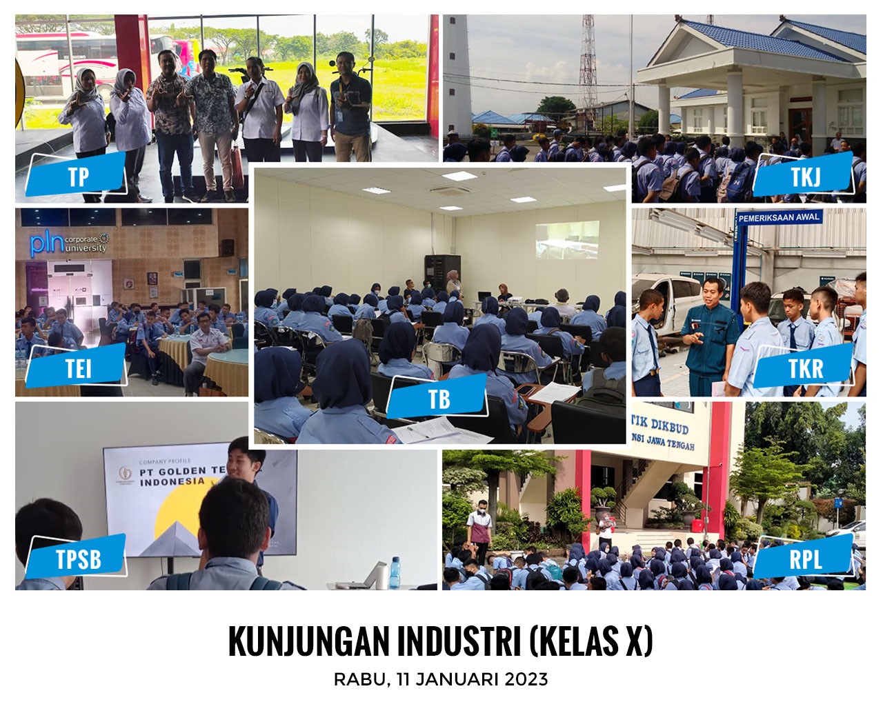 KUNJUNGAN INDUSTRI (KELAS X) - SMK Texmaco Semarang - SMK Texmaco ...